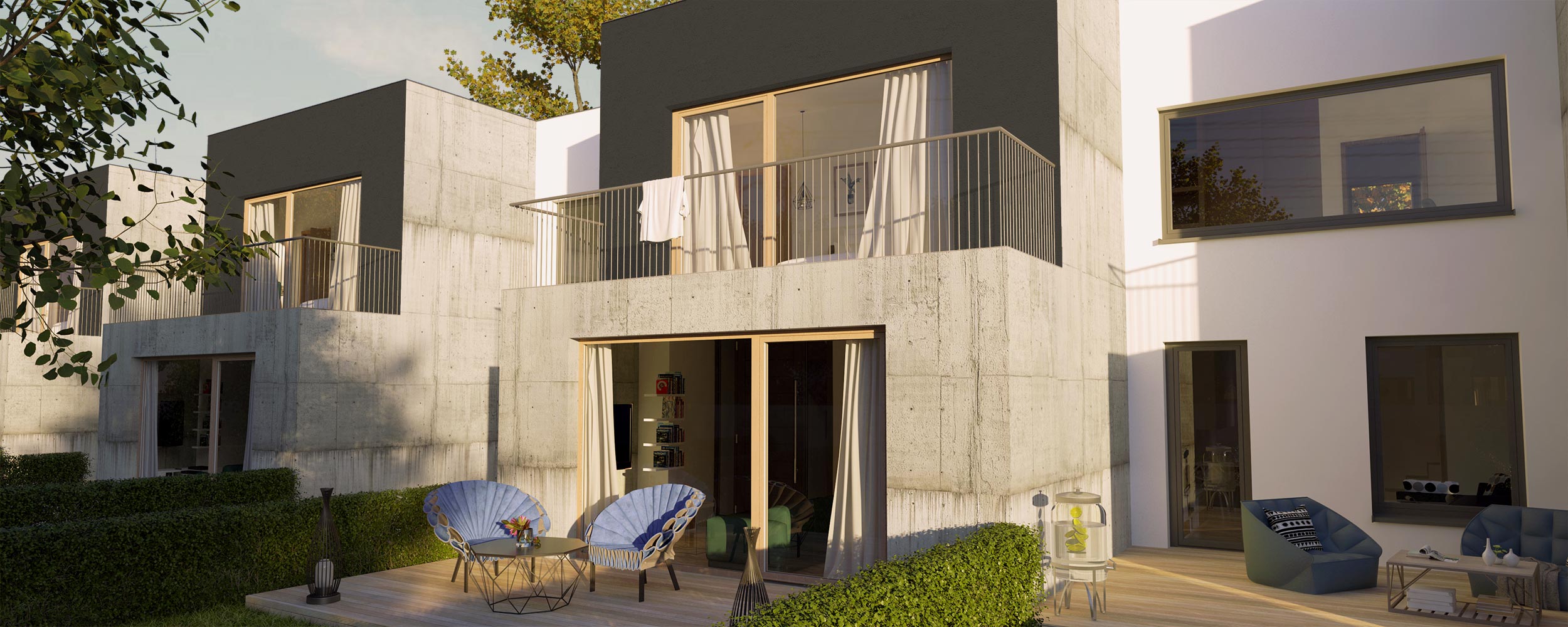 Radové domy 2 - Bratislava | DJS Architecture